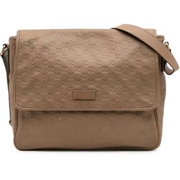 Gucci Hobo Bags - Guccissima Crossbody - Gr. unisize - in Braun - f&uuml;r Damen