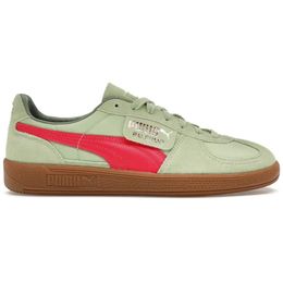 Puma Low-Top Sneaker - Puma Palermo OG Light Mint Orchid - Gr. 44,5 (EU) - in Wei&szlig; - f&uuml;r Damen
