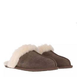 UGG Australia UGG Slipper & Pantoletten - W Scuffette Ii - Gr. 36 (EU) - in Braun - f&uuml;r Damen