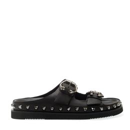 Ash Sandalen - Black Studded Slipper - Gr. 37 (EU) - in Schwarz - f&uuml;r Damen
