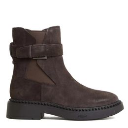 Ash Stiefel - Brown Suede Beatles Boots With Decorative Buckle - Gr. 40 (EU) - in Braun - f&uuml;r Damen