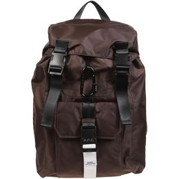 A.P.C. Businesstaschen & Reisegep&auml;ck - Trek Backpack Brown - Gr. unisize - in Braun - f&uuml;r Damen