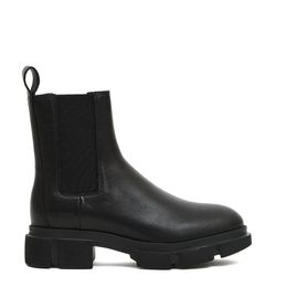 Copenhagen Stiefel - Black Leather Ankle Boot - Gr. 37 (EU) - in Schwarz - f&uuml;r Damen