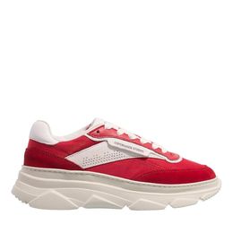 Copenhagen Low-Top Sneaker - CPH56 Material Mix - Gr. 40 (EU) - in Rot - f&uuml;r Damen