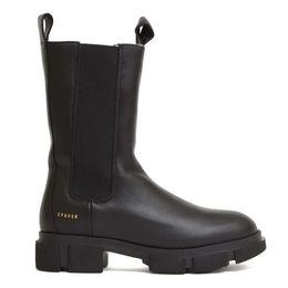 Copenhagen Stiefel - Sole Chelsea Boots With Teddy Lining - Gr. 37 (EU) - in Schwarz - f&uuml;r Damen