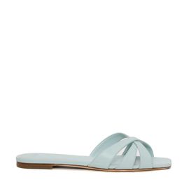 3Juin Sandalen - Sky Blue Color Plumette Slipper - Gr. 40 (EU) - in Blau - f&uuml;r Damen