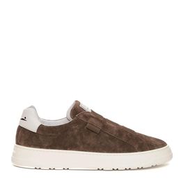 Voile Blanche Low-Top Sneaker - Soft Suede Slip-On Sneakers - Gr. 43 (EU) - in Braun - f&uuml;r Damen