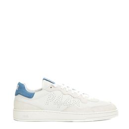 P448 Low-Top Sneaker - White Leather And Suede Sneakers - Gr. 45 (EU) - in Wei&szlig; - f&uuml;r Damen