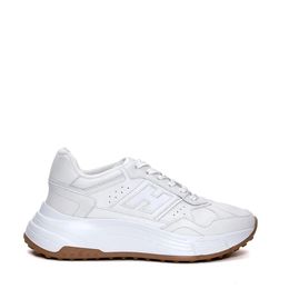 Hogan Low-Top Sneaker - Hi Fi White Leather Sneakers - Gr. 39 (EU) - in Wei&szlig; - f&uuml;r Damen