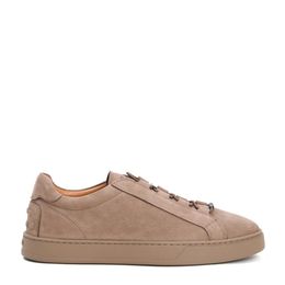 Tod's Tod's Low-Top Sneaker - Elastic Nubuck Creta Sneakers - Gr. 9 - in Braun - f&uuml;r Damen