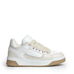 Hogan Low-Top Sneaker - Chamallow Leather White - Gr. 35 (EU) - in Wei&szlig; - f&uuml;r Damen