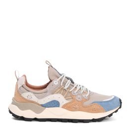 Flower Mountain Low-Top Sneaker - Grey And Beige Suede Sneakers - Gr. 45 (EU) - in Beige - f&uuml;r Damen
