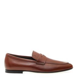 Tod's Tod's Loafer - Brown Leather Moccasin - Gr. 7_5 - in Braun - f&uuml;r Damen