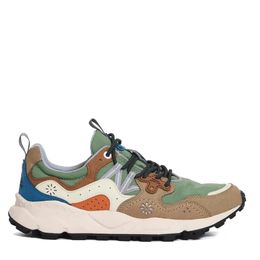 Flower Mountain Low-Top Sneaker - Yamano Suede Beige Orange And Blue Sneakers - Gr. 41 (EU) - in Beige - f&uuml;r Damen