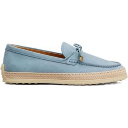 Tod's Tod's Loafer - Flat Shoes Clear Blue - Gr. 39 (EU) - in Blau - f&uuml;r Damen