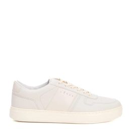 Hogan Low-Top Sneaker - New Box Leather Butter Sneakers - Gr. 10 - in Beige - f&uuml;r Damen
