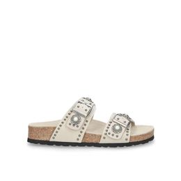 Elena Iachi Sandalen - Cream Ergonomic Bottom Slipper - Gr. 37 (EU) - in Beige - f&uuml;r Damen
