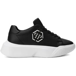 Philipp Plein Low-Top Sneaker - Godzilla Hexagon Logo Chunky Sneakers - Gr. 41 (EU) - in Schwarz - f&uuml;r Damen