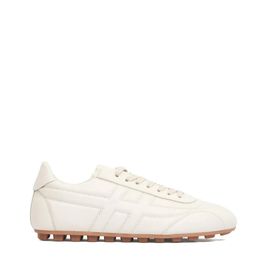 Hogan Low-Top Sneaker - H693 White Leather Runner Sneakers - Gr. 36 (EU) - in Wei&szlig; - f&uuml;r Damen