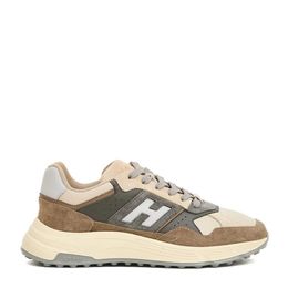 Hogan Low-Top Sneaker - Hyperlight Cam Beige Tobacco Running Sneakers - Gr. 6_5 - in Beige - f&uuml;r Damen