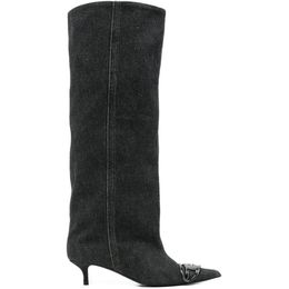 Diesel Stiefel - Boots Black - Gr. 37 (EU) - in Schwarz - f&uuml;r Damen