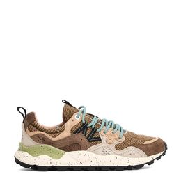 Flower Mountain Low-Top Sneaker - Textured Brown Suede Sneakers With Herringbone Pan - Gr. 43 (EU) - in Braun - f&uuml;r Damen