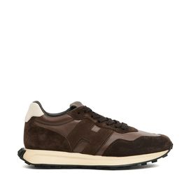 Hogan Low-Top Sneaker - H601 Cam Marrone Running Sneakers - Gr. 5 - in Braun - f&uuml;r Damen