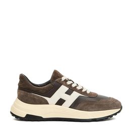 Hogan Low-Top Sneaker - Hyperlight Cam Brown Running Sneakers - Gr. 10 - in Braun - f&uuml;r Damen
