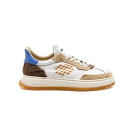 Be Positive Low-Top Sneaker - Cuprace Wing - Leather + Suede Sneakers - Gr. 42 (EU) - in Beige - f&uuml;r Damen