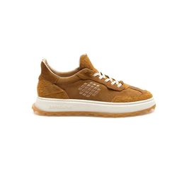 Be Positive Low-Top Sneaker - Cuprace Sport - Suede Mix + Nubuck - Gr. 40 (EU) - in Braun - f&uuml;r Damen