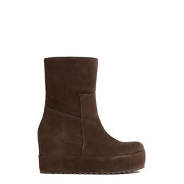 Paloma Barcel&oacute; Paloma Barcel&oacute; Stiefel - Wedge Ankle Boots In Brown Suede - Gr. 38 (EU) - in Braun - f&uuml;r Damen