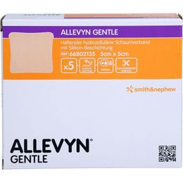 Allevyn Gentle 5x5 cm Schaumverband 5 St