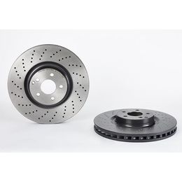 Brembo Bremsscheibe COATED DISC LINE 09.A819.11 vorne rechts links Gelocht/innenbel. 360mm f&uuml;r MERCEDES-BENZ BRABUS A1724210600 1724210600 2214211812