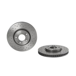 Brembo Bremsscheibe XTRA LINE 09.A532.2X vorne rechts links Gelocht 300mm f&uuml;r HYUNDAI KIA (DYK) NAZA (BEIJING) 517121M500 S517122L500 517122L500