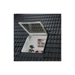 Velux Ausstiegsfenster GTU 0066 Klapp-Schwingfenster Kunststoff ENERGIE PLUS Fenster, 78x140 cm (MK08)