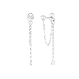 Elli Ohrringe Ear Chain Damen Gr&ouml;&szlig;e One Size silber