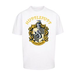 F4NT4STIC Shirt 'Harry Potter Hufflepuff Crest' male White size L