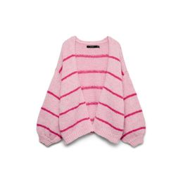 V&eacute;ro Moda VERO MODA Strickjacke 'VMMaybe' Damen Gr&ouml;&szlig;e L pink / hellpink