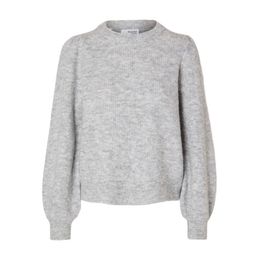 Selected Pullover 'Lulu' Damen Gr&ouml;&szlig;e M graumeliert