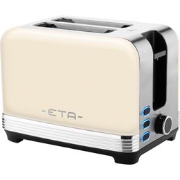 2THETA eta Toaster &raquo;STORIO ETA916690040&laquo; 2 kurze Schlitze 980 W 7 Br&auml;unungsstufen beige Toaster