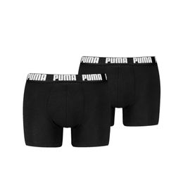 Puma Herren Puma Boxershorts &raquo;Puma MEN EVERYDAY BASIC BOXERS 2P&laquo; Packung, 2er Pack, mit Logobund schwarz L