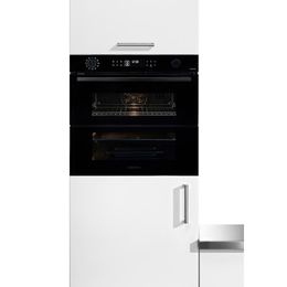 Samsung Einbaubackofen Serie 4 &raquo;NV7B45502AK/U1&laquo; mit Pyrolyse-Selbstreinigung Dual Cook Flex &ndash; Ein Ofen. Zwei Garr&auml;ume. Flexible T&uuml;r. schwarz Einbaubackofen