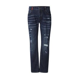DISTORTED PEOPLE Jeans male Blue size M