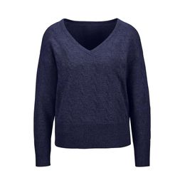 Madeleine Mode MADELEINE Pullover Damen Gr&ouml;&szlig;e L nachtblau