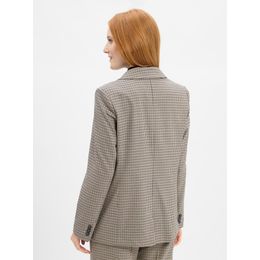 More & More MORE & MORE Blazer Damen Gr&ouml;&szlig;e 42 beige / braun / schwarz