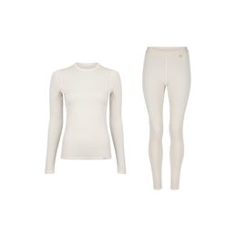 DANISH ENDURANCE Baselayer-Set Merino Baselayer in offwhite | Gr.: XS