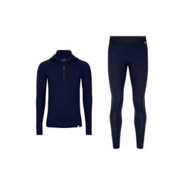 DANISH ENDURANCE Baselayer-Set Thermal w/ Halfzip in dark navy | Gr.: M