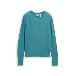 Tom Tailor Pullover in tropical teal | Gr.: L