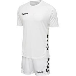 Hummel Kinder Trainingsanzug in Wei&szlig; | Gr.: 116