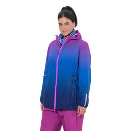 Ulla Popken Funktionsjacke in dunkelblau | Gr.: 46-48